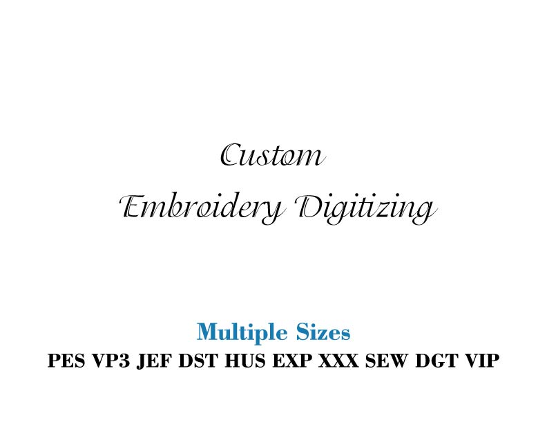 Custom embroidery design, Personalized embroidery design, Digitizing ...